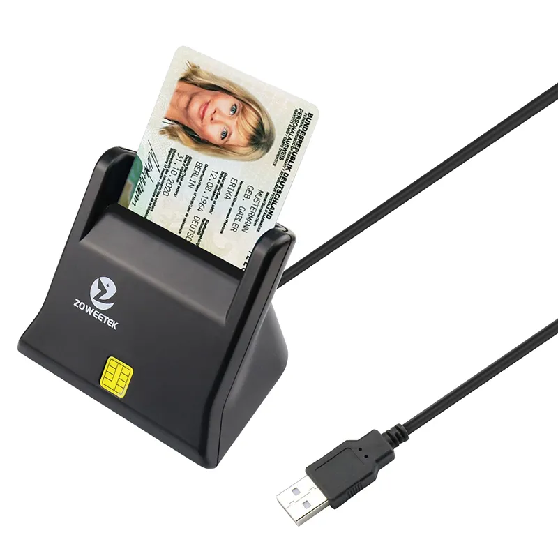 DHgate.com:Zoweetek USB Smart Card Reader: EMV ISO 7816 Contactless ...