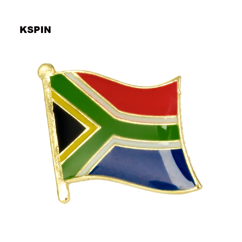 South Africa flag pins withaple Pin Badge - Brooch