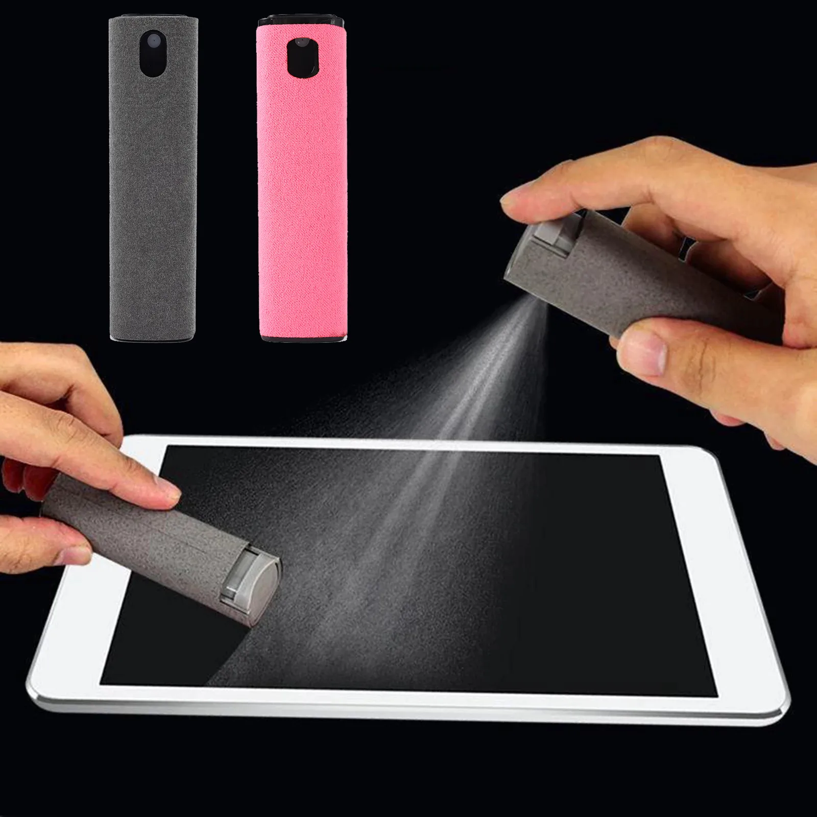 DHgate.com:Portable Screen Cleaner Spray with Microfiber Cloth - Cleans ...