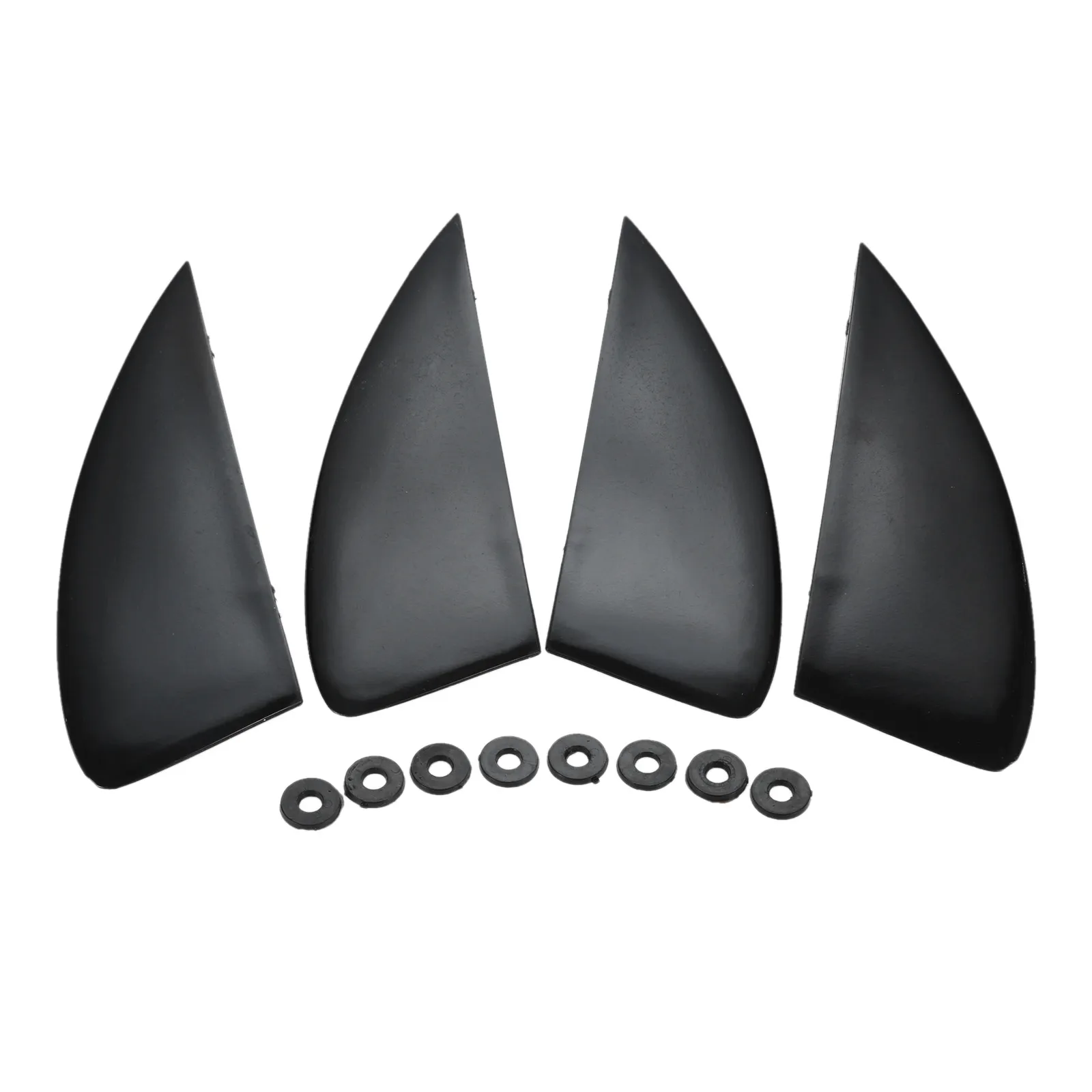 4-Piece Kiteboarding Fin Set Durable Kite Surfing Board Fin Accessories ...