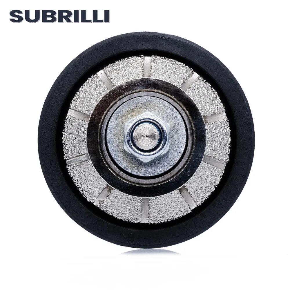 Subrilli Vacuum Breased Hand Profiler Wheel E10 Bevel Edge Profile ...