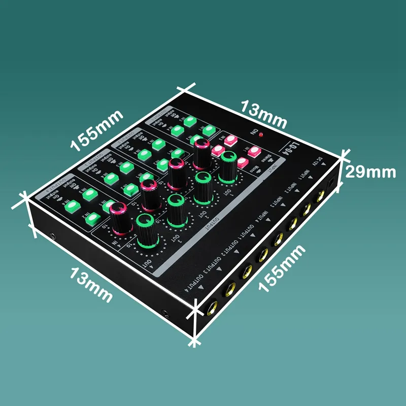 DHgate.com:GAX-LQ04 Metal Studio Mixer: Premium Sound Card Mixer and ...