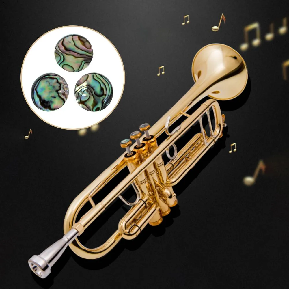 Trumpet Valve Caps Abalone Shell Finger Buttons For Brass Instrument ...