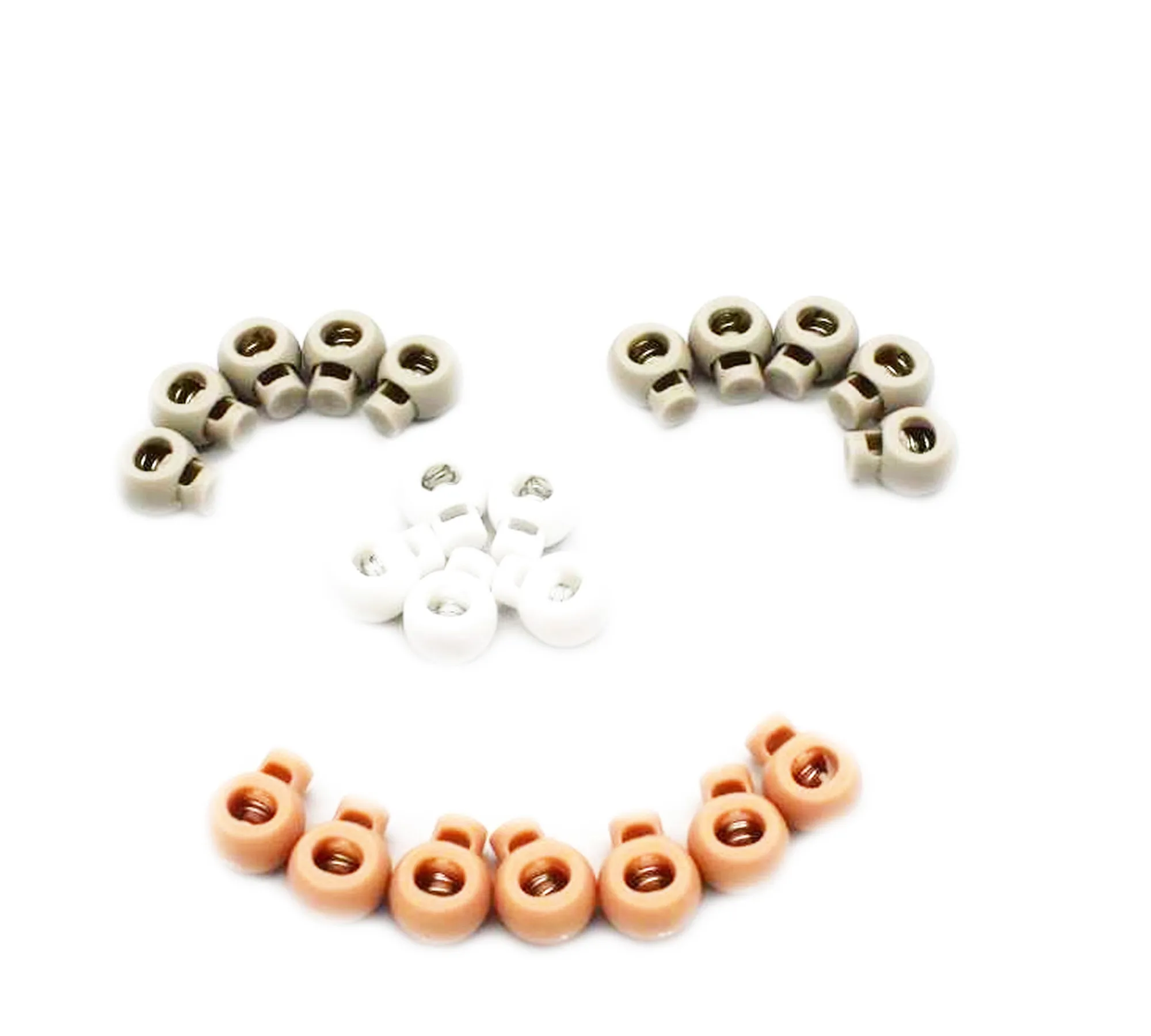 DHgate.com:Spring Buckle Cord Locks, Plastic Ball Round Single Hole ...