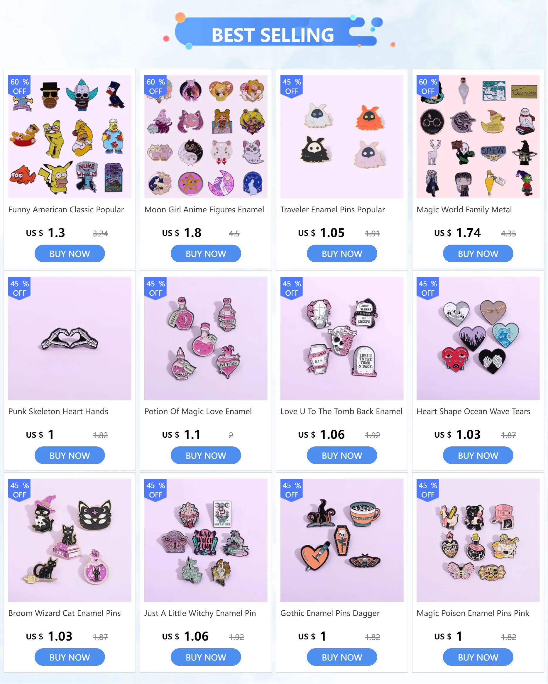 DHgate.com:Breaking News Enamel Pins, Victims Brooches Lapel Metal ...