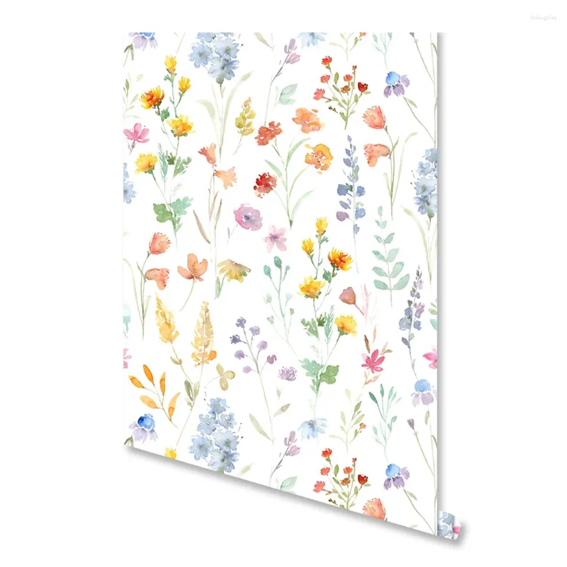 Farm Wild Flower Self Adhesive Small Flower Wall Stickers Removable ...