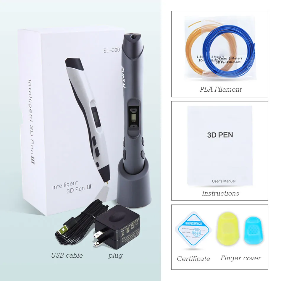 DHgate.com:3D Pen w/ PLA/ABS Filament: Unleash Creativity, Learn ...