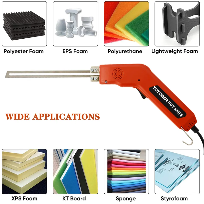 Electric Cutting Machine For Fabric Professional Hot Foam Cutter For ...