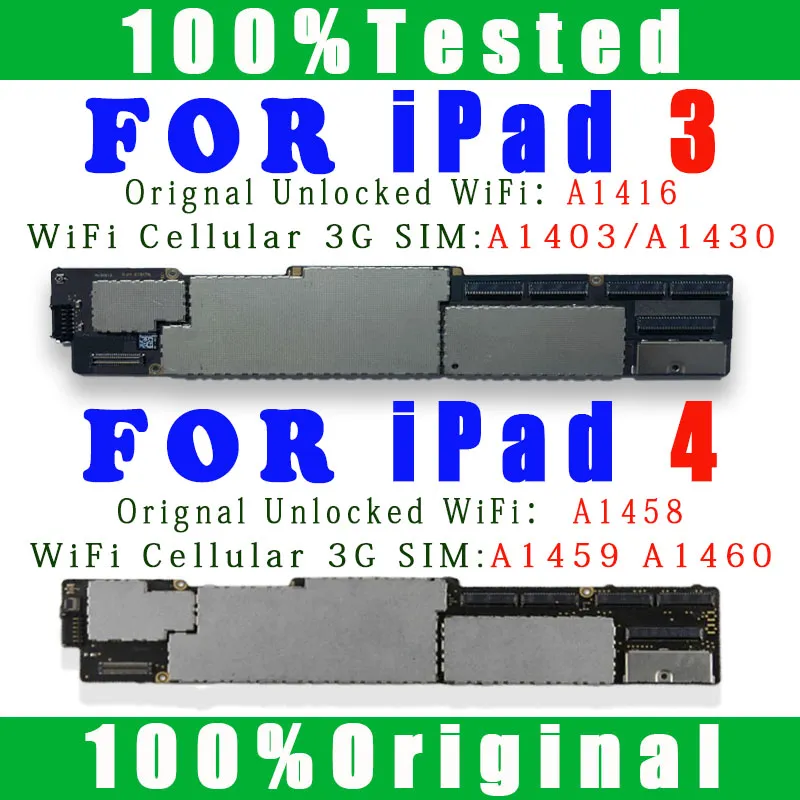 iPad Logic Board Replacement - Tested & Clean iCloud Plate, Shop Now ...
