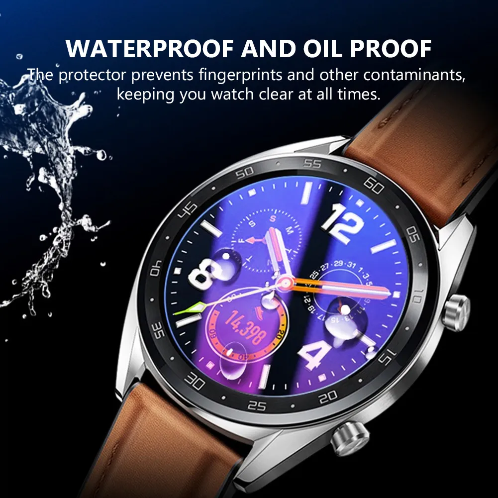 30-42mm Round Smartwatch Screen Protector, Full Coverage Tempered Glass ...