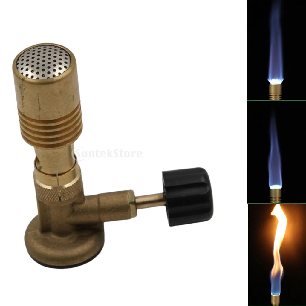 Propane Bunsen Burner Gas Blowtorch Adjustable Flame Laboratory Gas ...