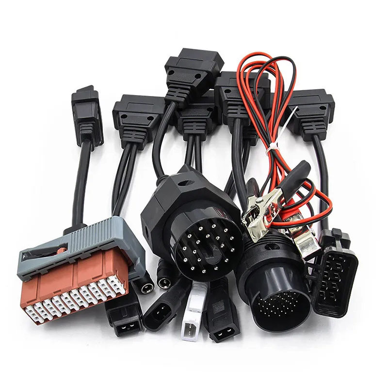 DHgate.com:Full Set 8 Car OBD OBD2 Adapter Cable Diagnostic Tool Kit ...