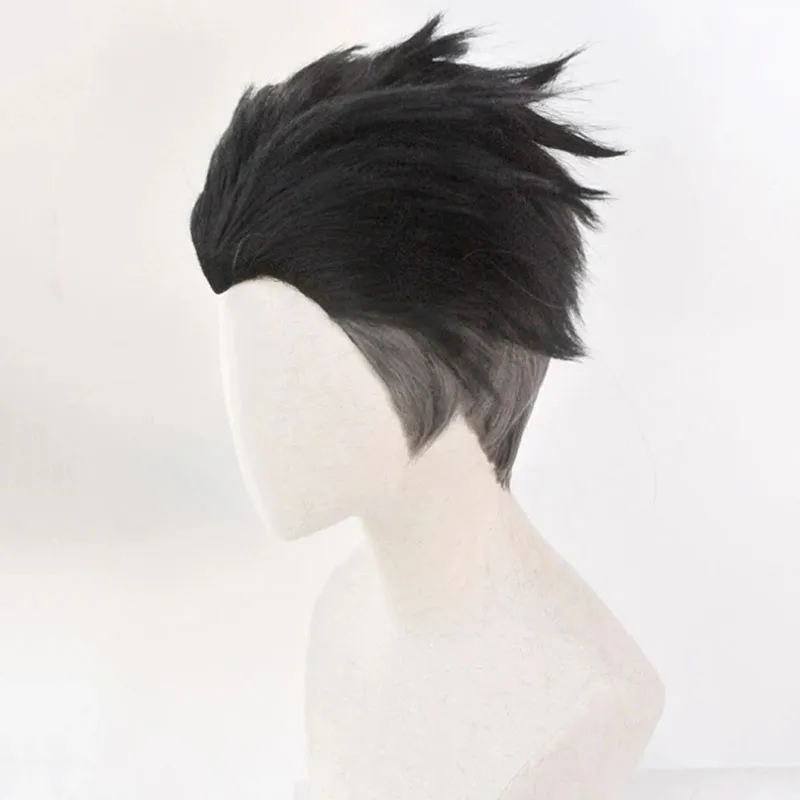 Kimetsu No Yaiba Men's Short Synthetic Killua Wig ALTIN Slicked Back ...