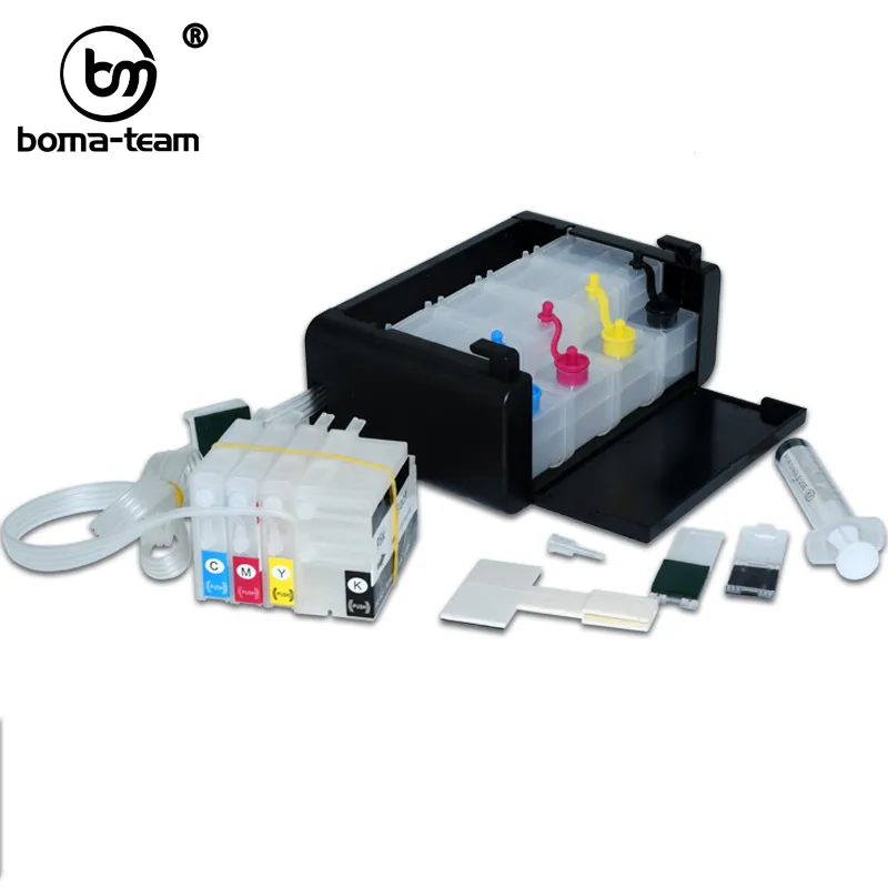 HP OfficeJet Pro Ciss System Refillable Ink Cartridges, No Chip Auto ...