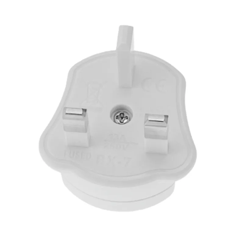 Travel Adapter With Fuse: UK To BS1363A Plug Power, IEC Type G UK Plug ...