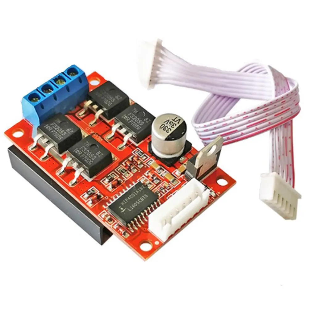 12V PWM DC Motor Driver Module 24V H Bridge High Power DC Motor Driver ...