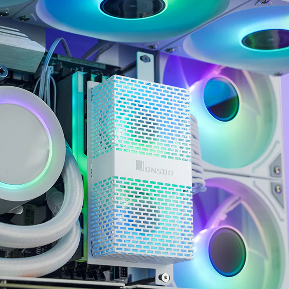 RAM Cooling Fan With Dual 50mm Fan PC Memory Cooler Radiator For DDR4 ...