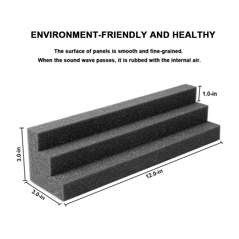 Soundproof Foam Panels For Studio Corner Sound Protection In Hindi And ...