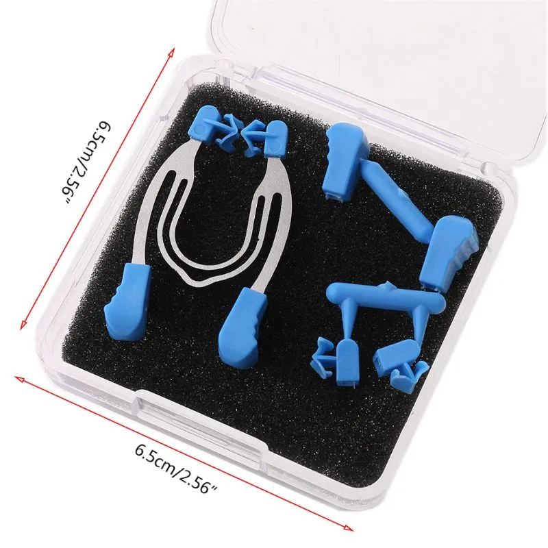 Tooth Cleaning Tool: Sectional Contoured Metal Spring Clip Matrix Ring ...