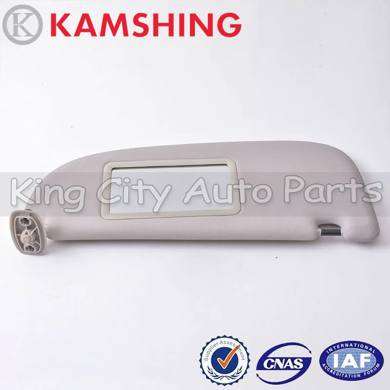 Car Inner Anti-Dazzle Sunvisor Front Visor Sunshade with Mirror Clip ...