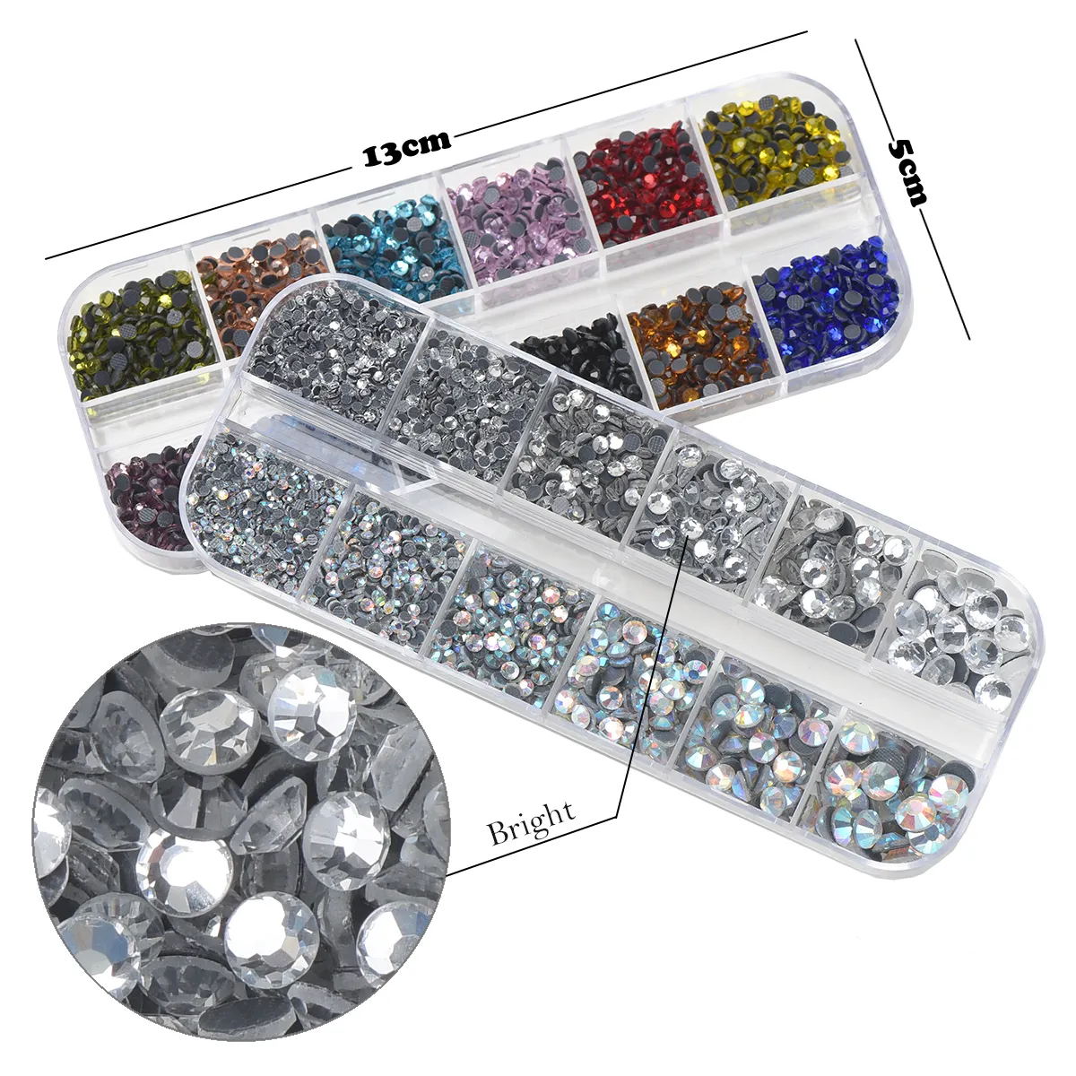 DHgate.com:Hotfix Rhinestones Kit Crystal Glass DIY Set, 7200pcs Iron ...