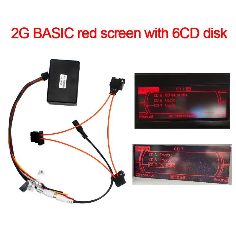 External Audio Input Audio Morse Code Decoder For Audi 2005 2009 A6, A7 ...