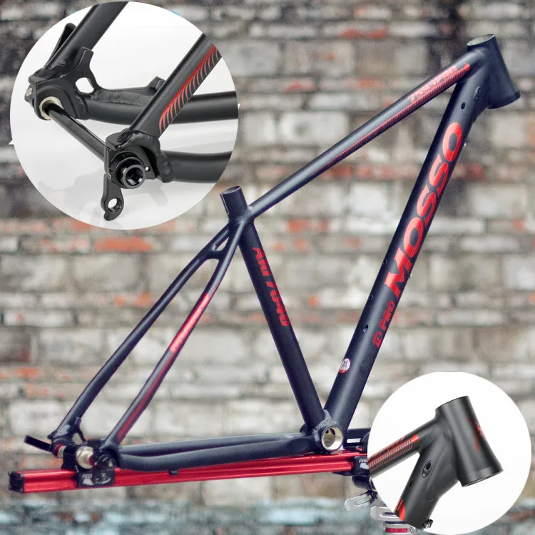 MOSSO 27.5 Mountain Bike Frame: Aluminum Alloy MTB Frame With Barrel ...