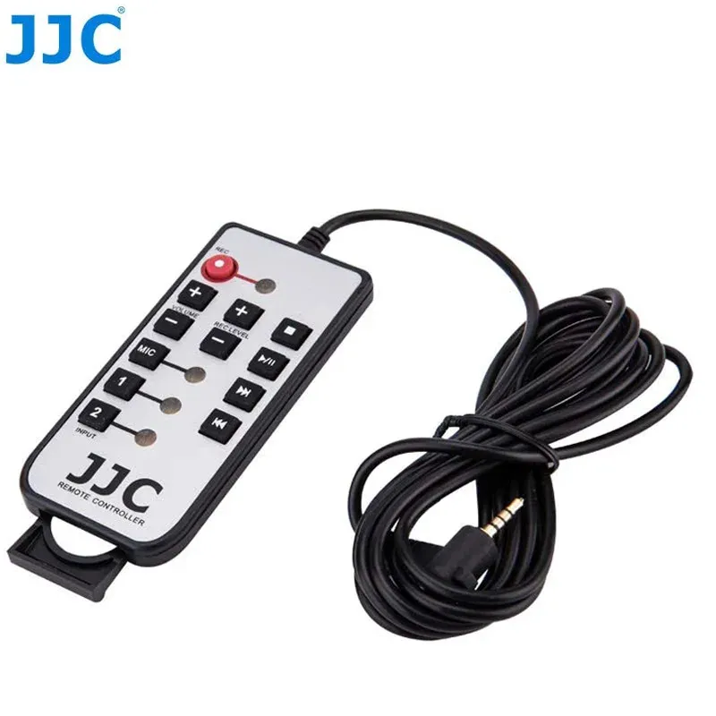 JJC Wired Remote Control For Zoom H4n, H4n Pro, H5, H6 Digital ...