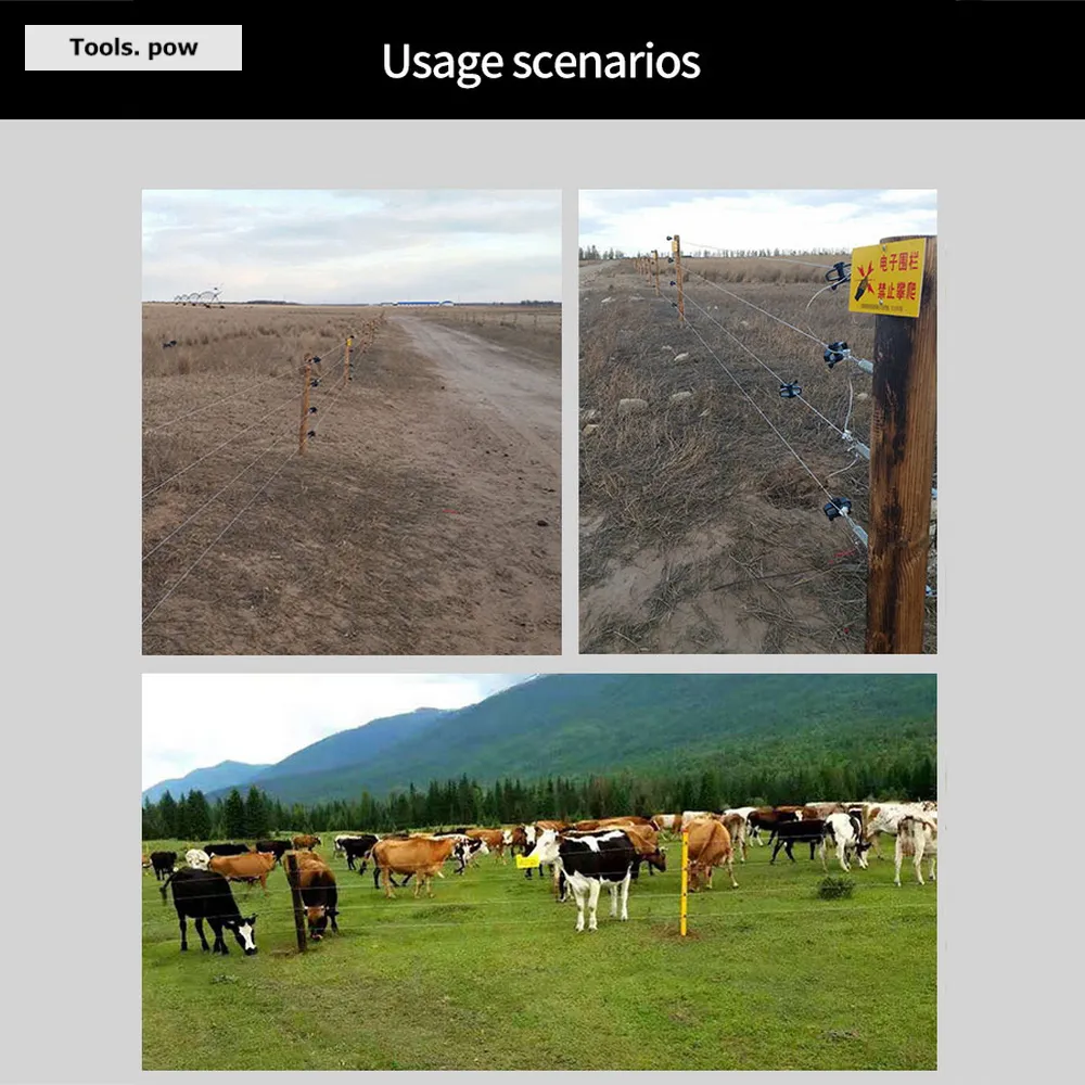 DHgate.com:Electric Fence Controller, 5-30 KM Range, High Voltage Pulse ...