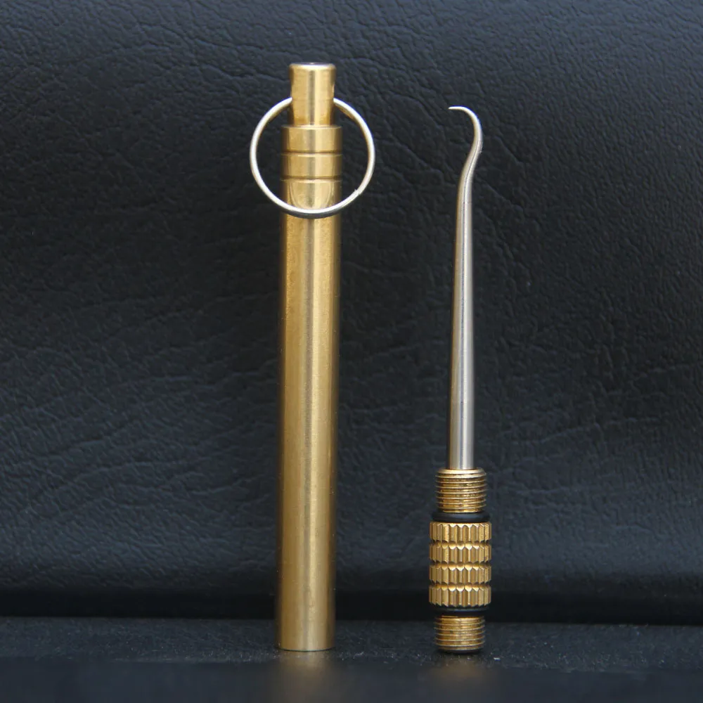 Titanium Alloy Hook Toothpick Travel Kit: Tableware Dinnerware Set with ...