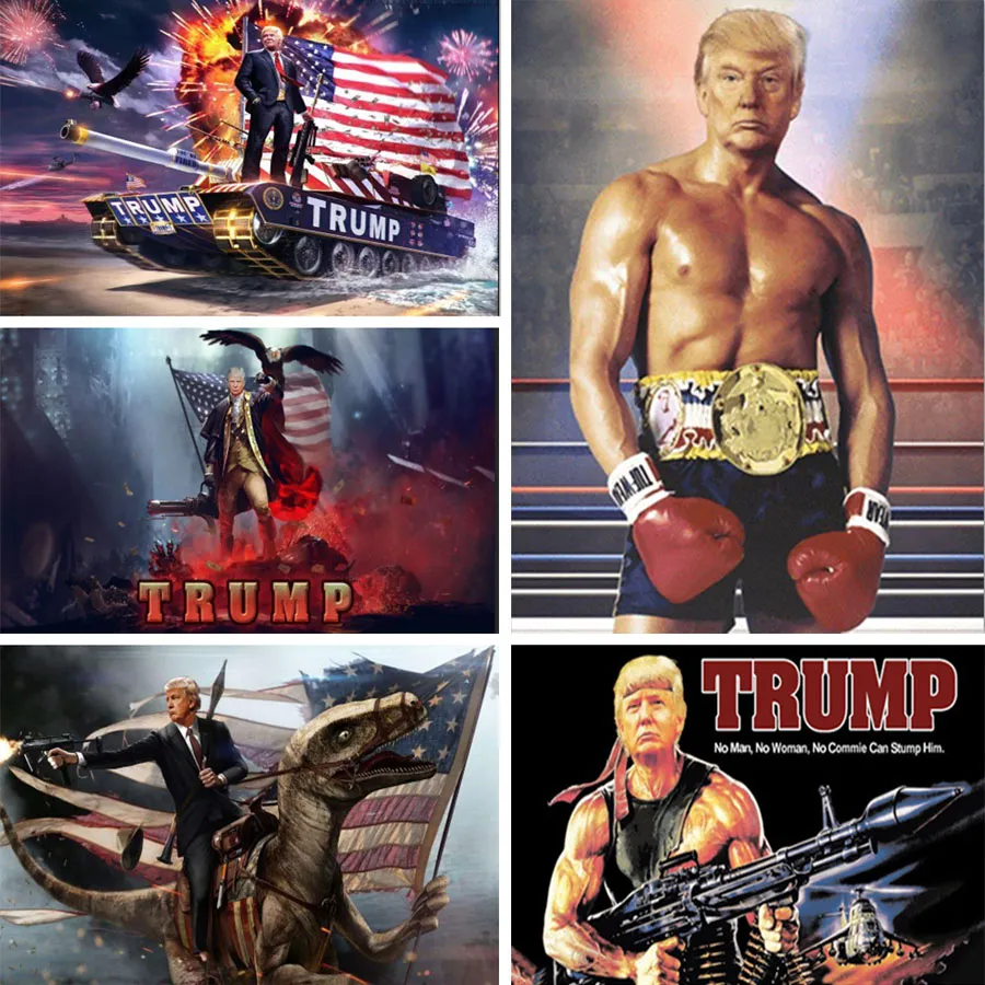 DHgate.com:Patriotic 5D DIY Diamond Painting: Make America Great Again ...