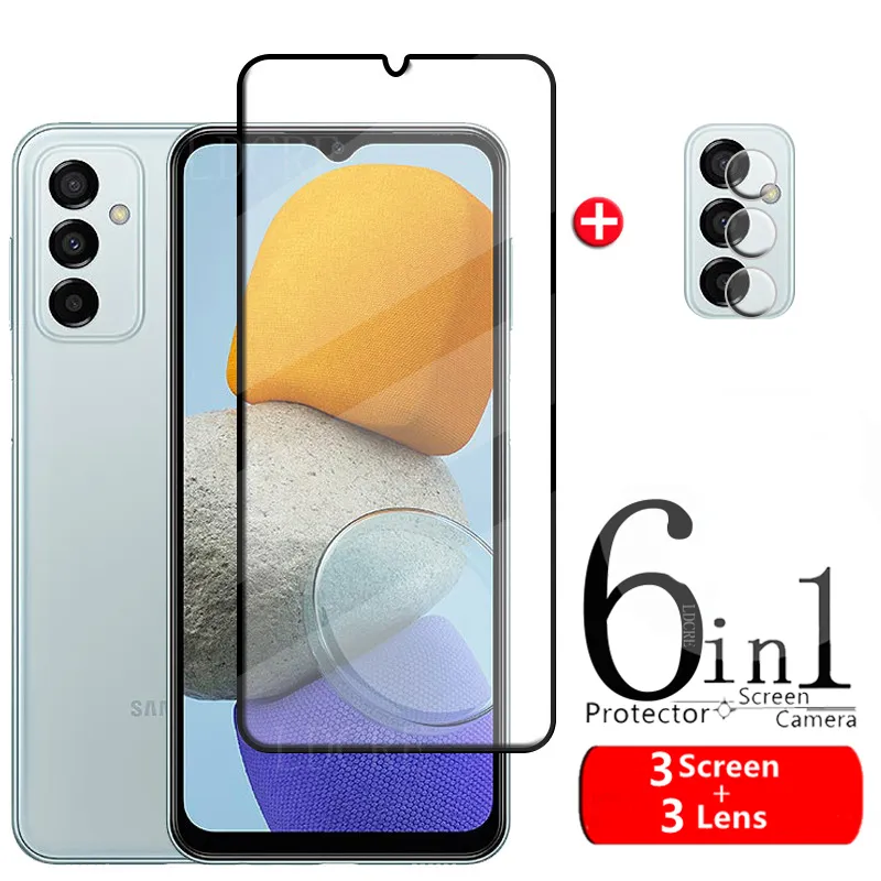 6-in-1 Camera Lens and Screen Protector for Samsung M23 5G, HD Clear 9H ...