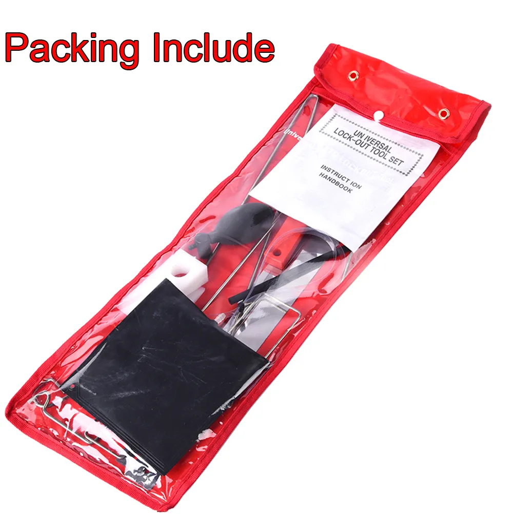 Emergency Car Door Lockout Kit with Black Air Pump: Universal Car ...