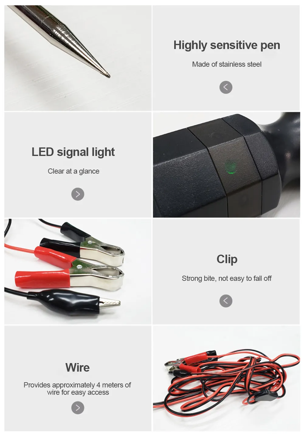 DY18 Car Circuit Tester: Pro Automotive Diagnostic Tool, 12V/24V ...