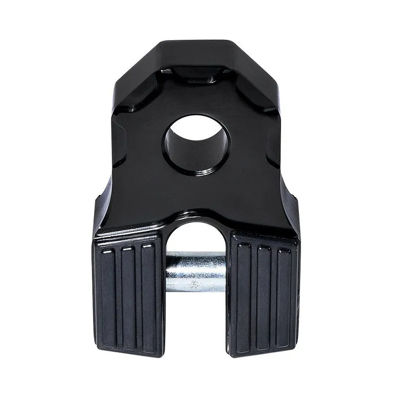 Aluminum Winch Hook Rope Trailer Hook Connector Flat Shackle Mount ...