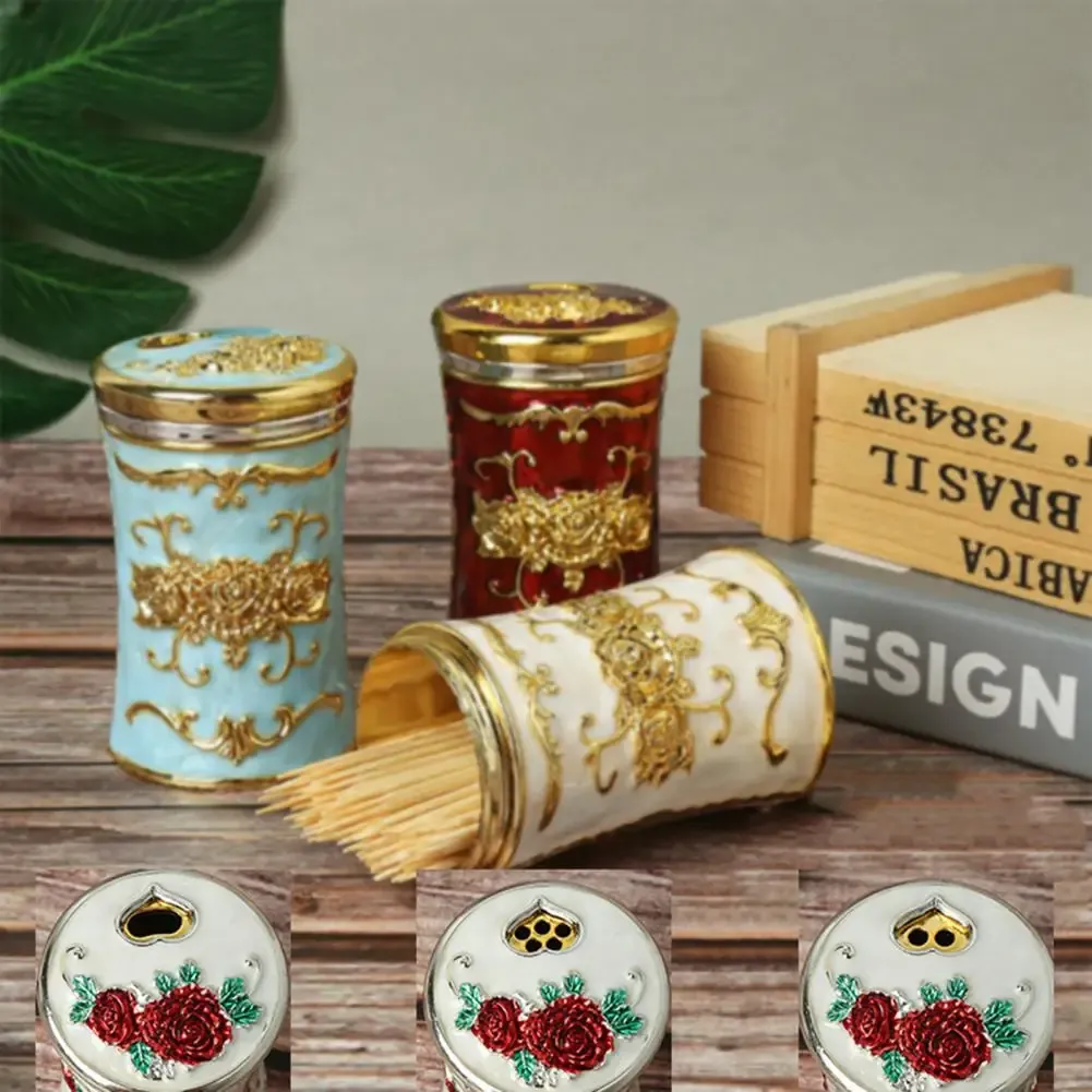Vintage Style Toothpick Dispenser - European Retro Design, Decorative ...