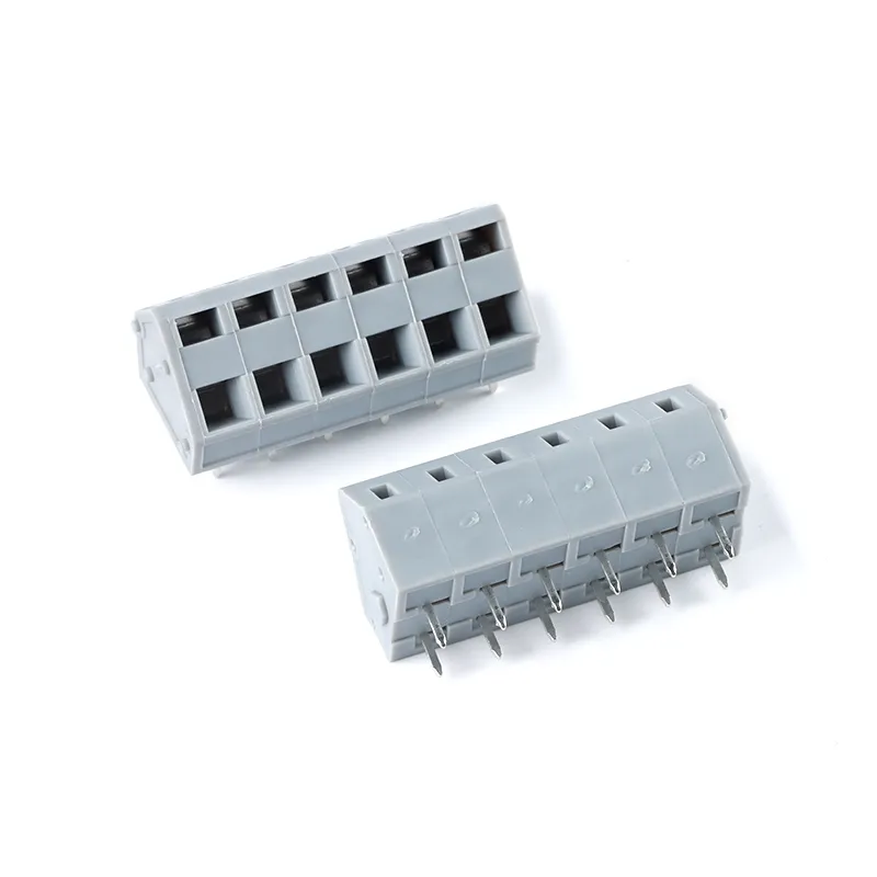 KF243A PCB Spring Terminal Blocks - 5-Pack 5.0mm Pitch Straight ...