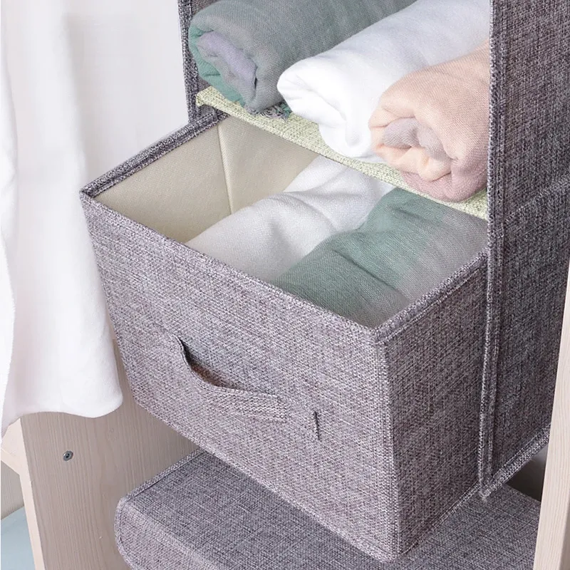 Portable Closet Organizer - Hanging Wardrobe Storage with Drawers ...