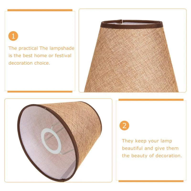 Fabric Lamp Shades - Heat Resistant, Durable Light Covers for Home ...