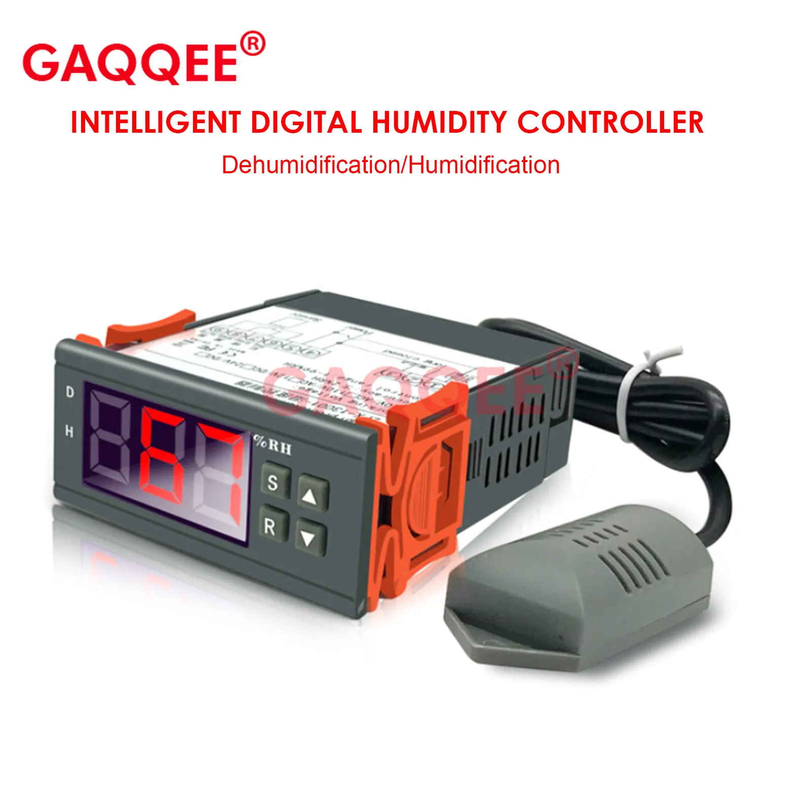 DHgate.com:ZFX-13001 12V-220V Intelligent Digital Hygrometer Humidistat ...