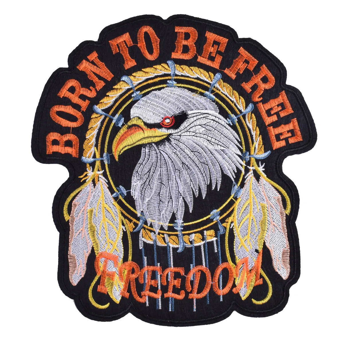 Large Eagle Embroidery Patches for Biker Jackets and Coats from Dhgate ...