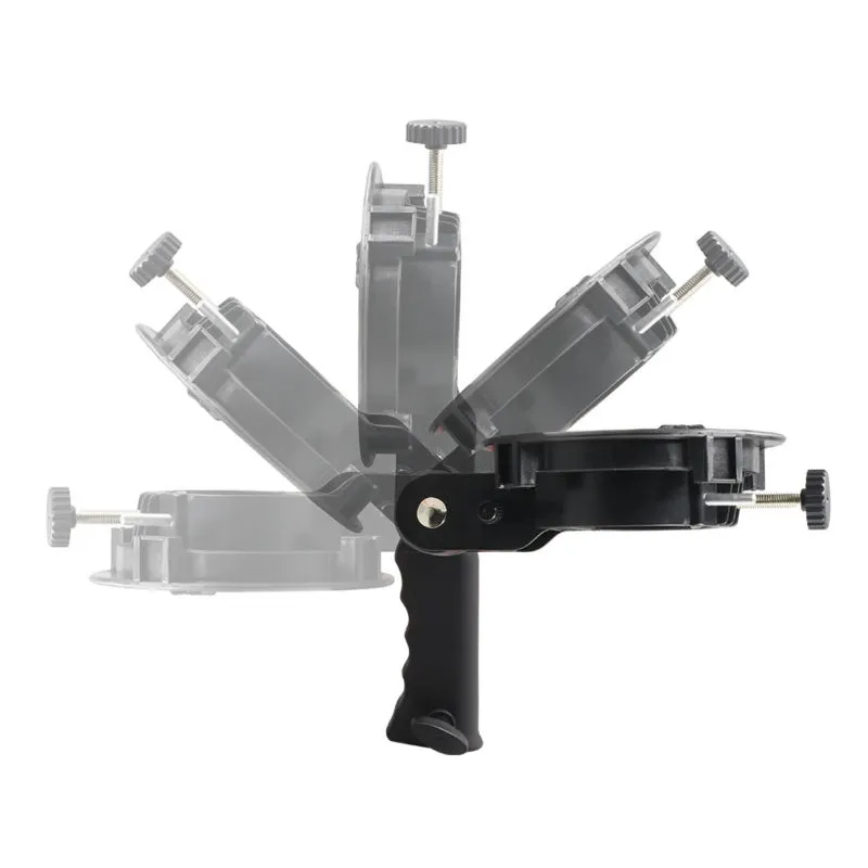 S-Type Bracket Handheld Grip with Bowens S Mount Holder for Speedlite ...