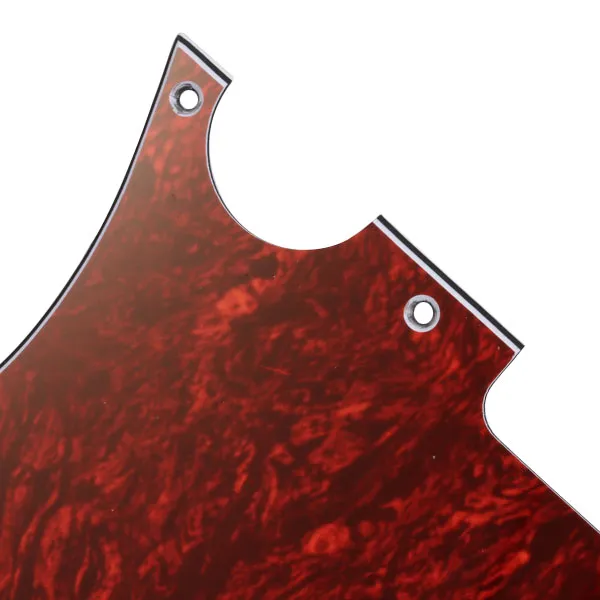 Red Tortoise Shell guitar pickguard stratocaster