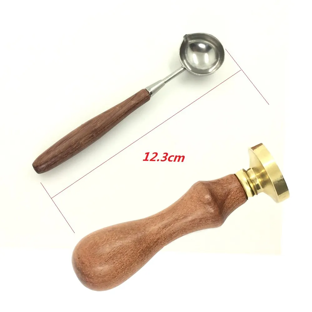 DHgate.com:Exquisite Natural Wax Seal Stamp with Wood Handle for DIY ...