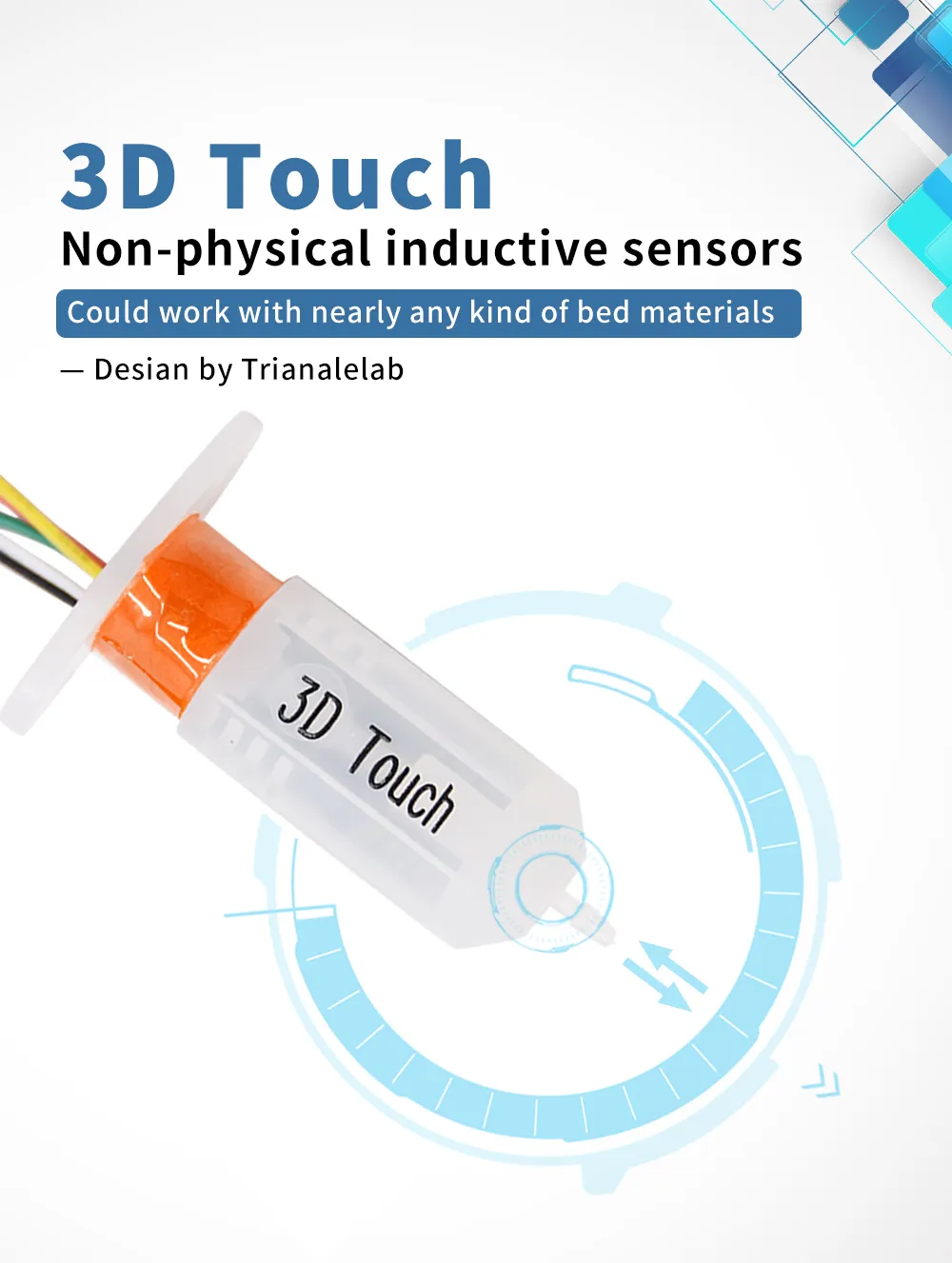 BL Touch 3D Touch Sensor Auto Leveling Sensor Bed Leveling for Reprap ...