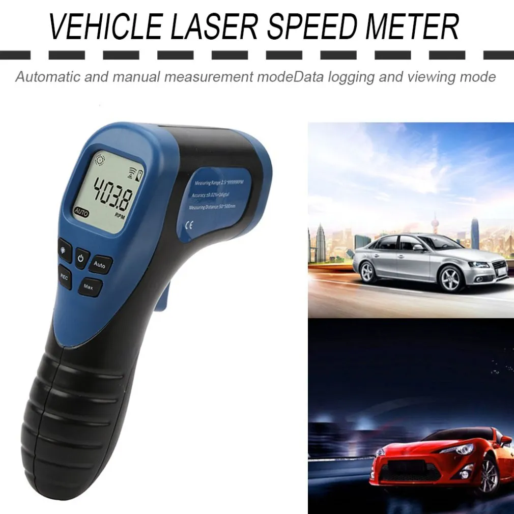 Bosch 5 Point Laser Level & Digital LCD Tachometer: Non-Contact RPM ...