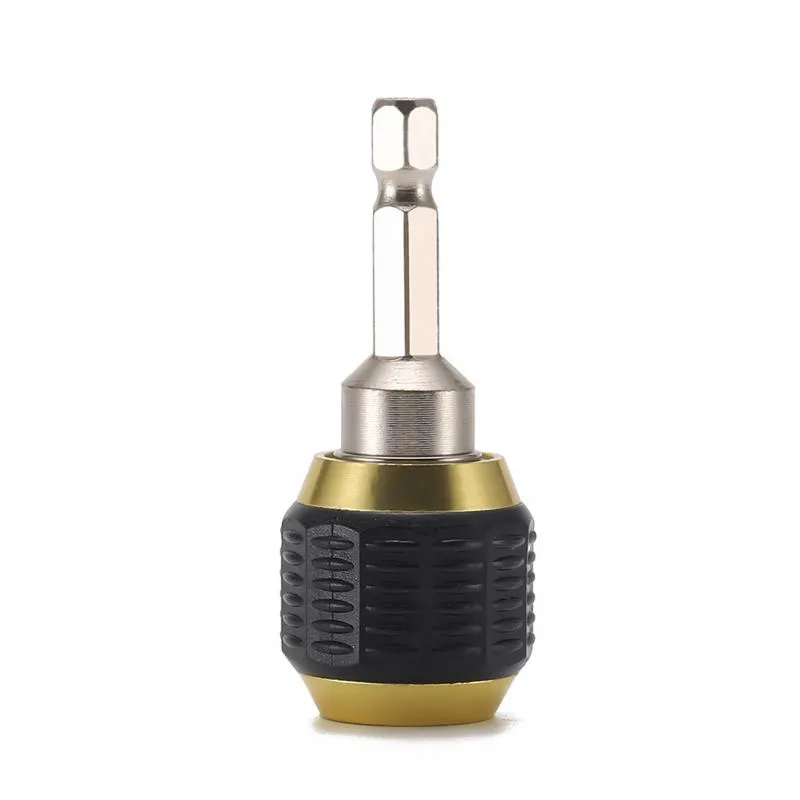 60mm Hex Shank Quick Coupler Self-Locking Drill Bit Holder Adapter for ...