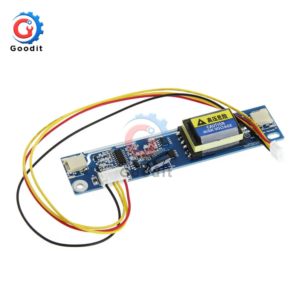 Universal CCFL inverter for laptop LCD backlight 2 lamp 10V-28V 10-26 ...