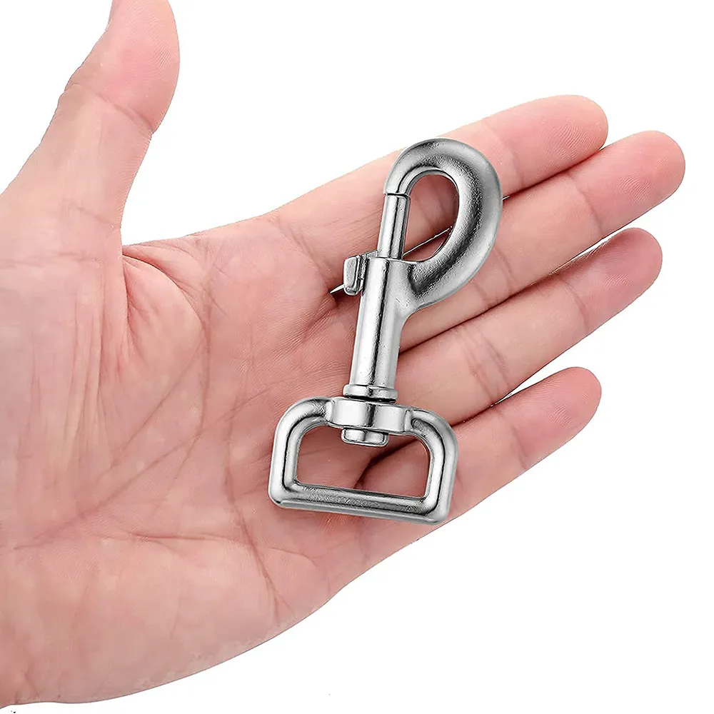 Heavy Duty Swivel Eye Bolt Snap Hooks - Premium Dog Leash Clips, 65mm ...