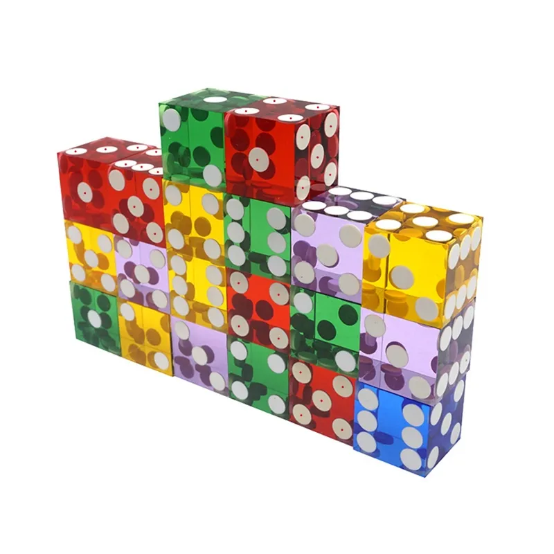 Pack Of 5 Razor Edge Transparent Six Sided D6 Dice... From Ddmyday, $44 ...